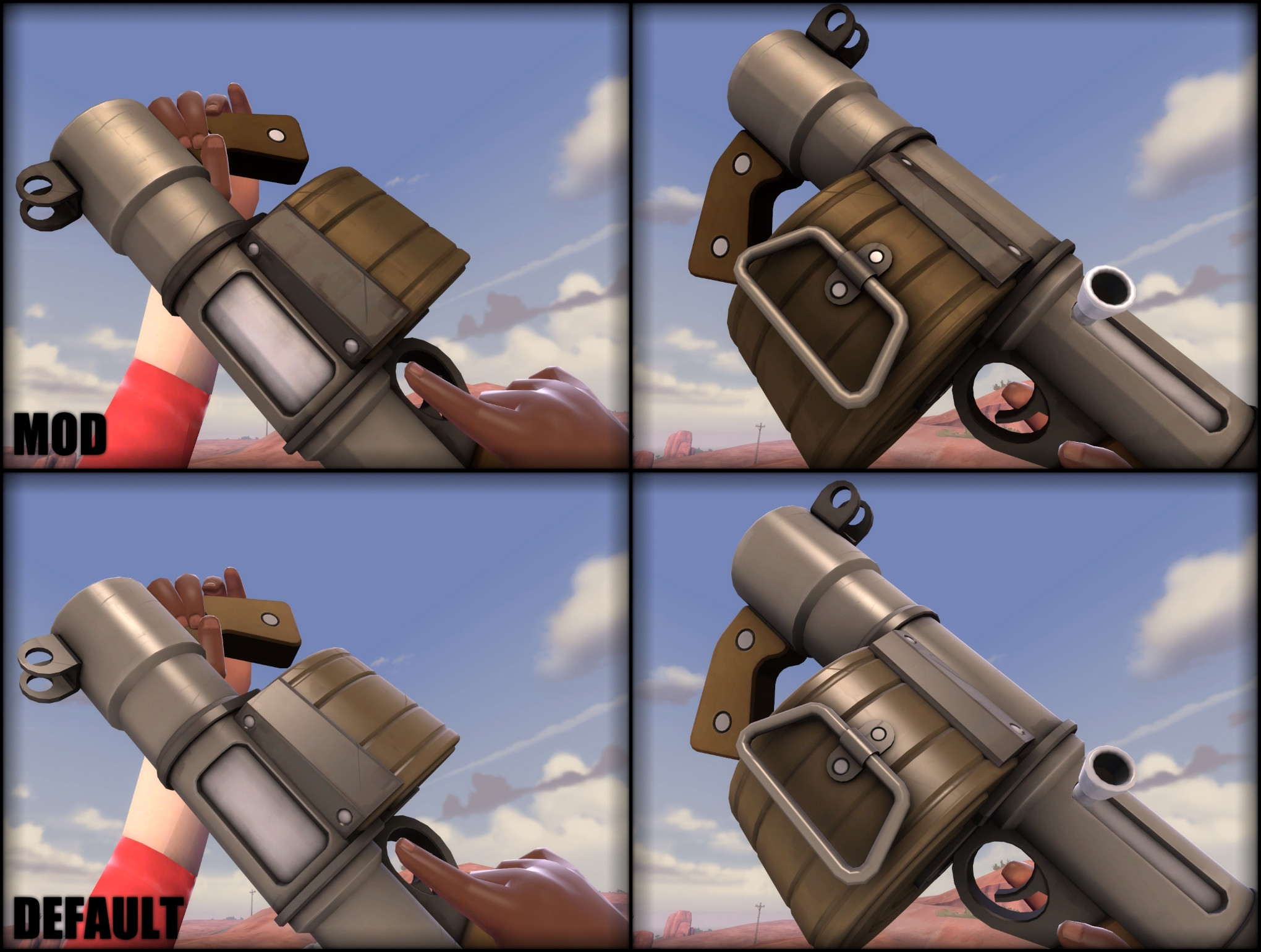 Improved Stock Weapon Materials Mod for Team Fortress 2 | TF2 Mods