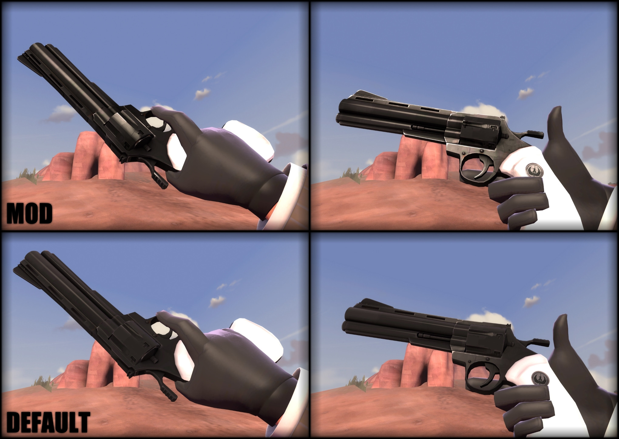 Improved Stock Weapon Materials Mod for Team Fortress 2 | TF2 Mods
