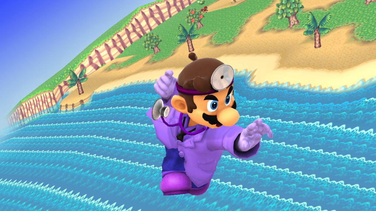 Another Purple Doc Alt. [Super Smash Bros. (Wii U)] [Mods]
