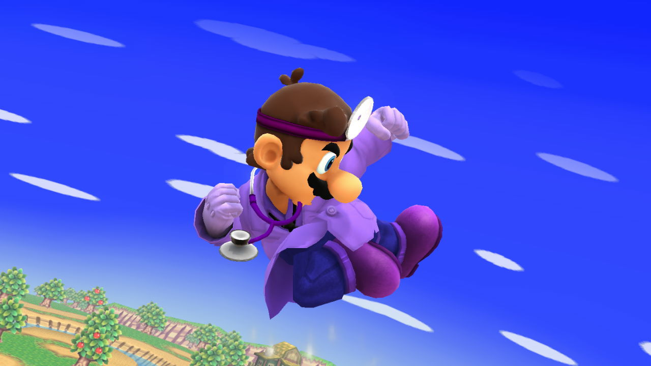 Another Purple Doc Alt. [Super Smash Bros. (Wii U)] [Mods]