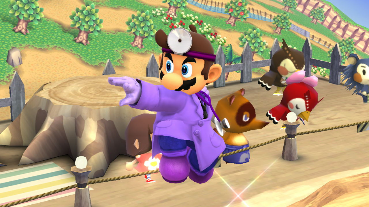 Another Purple Doc Alt. [Super Smash Bros. (Wii U)] [Mods]