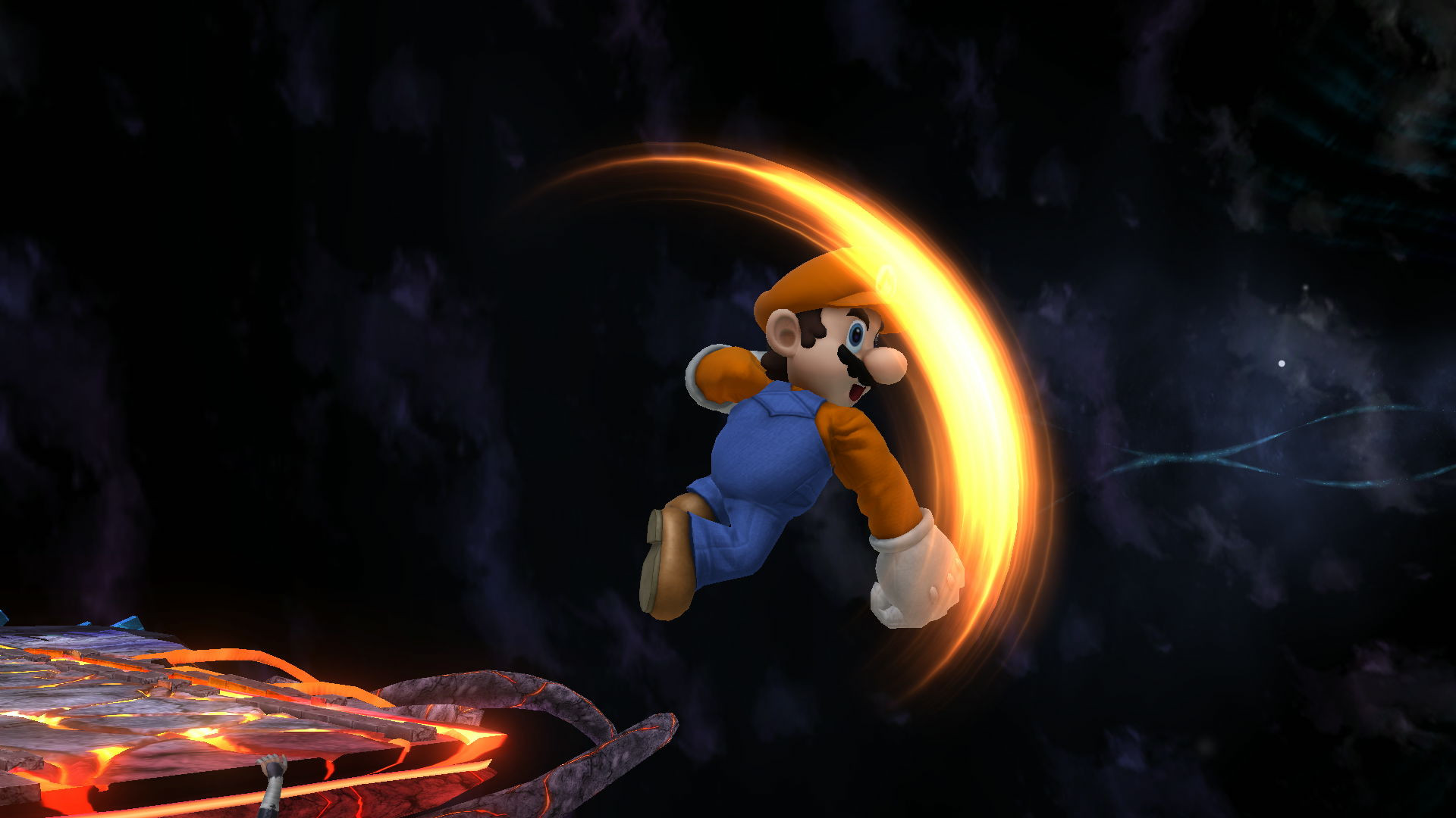 Orange Mario! (UI By TheJ2K) [Super Smash Bros. (Wii U)] [Mods]