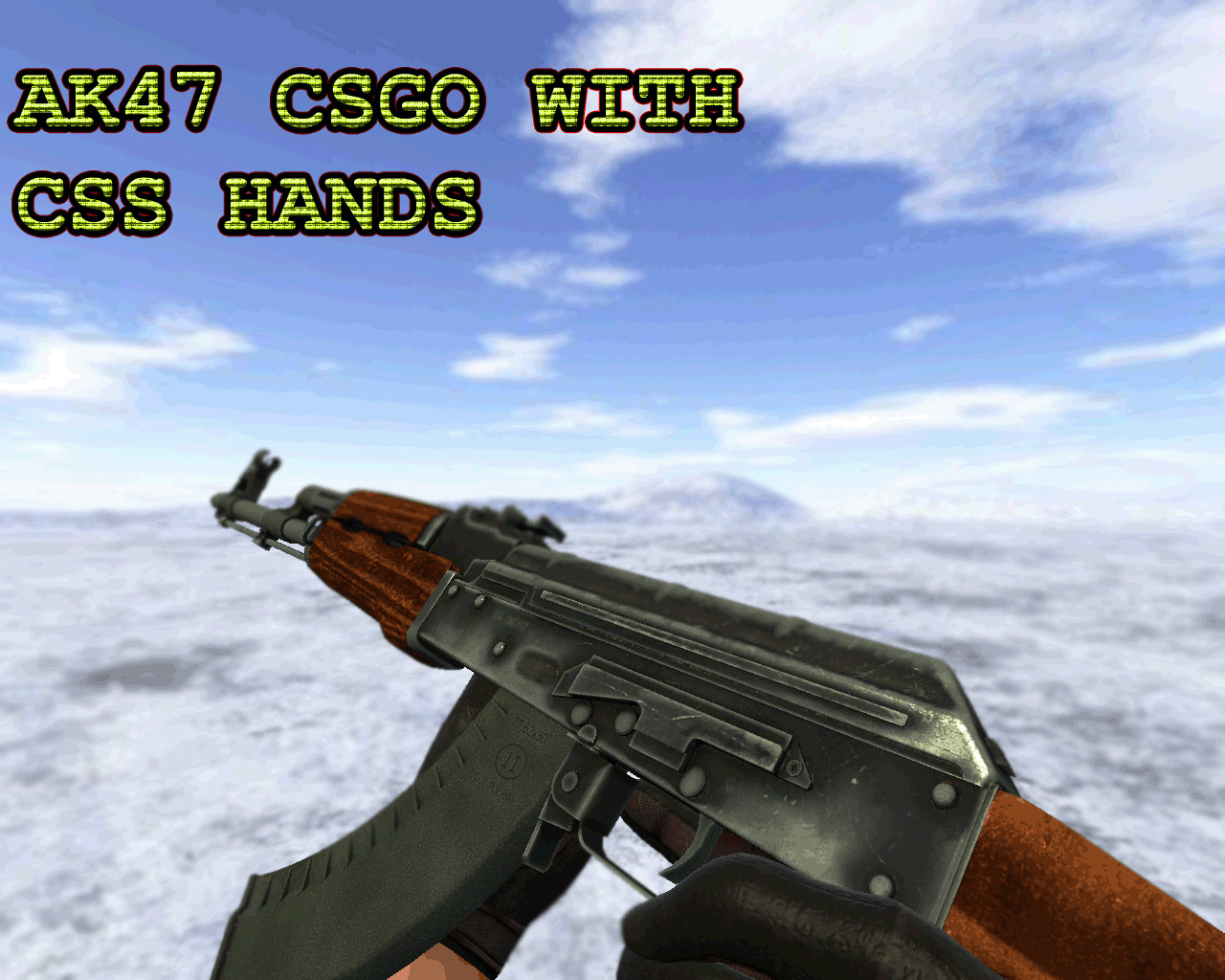 CSGO AK-47 on CSS Hands Mod for Counter-Strike: Source | CS:S Mods
