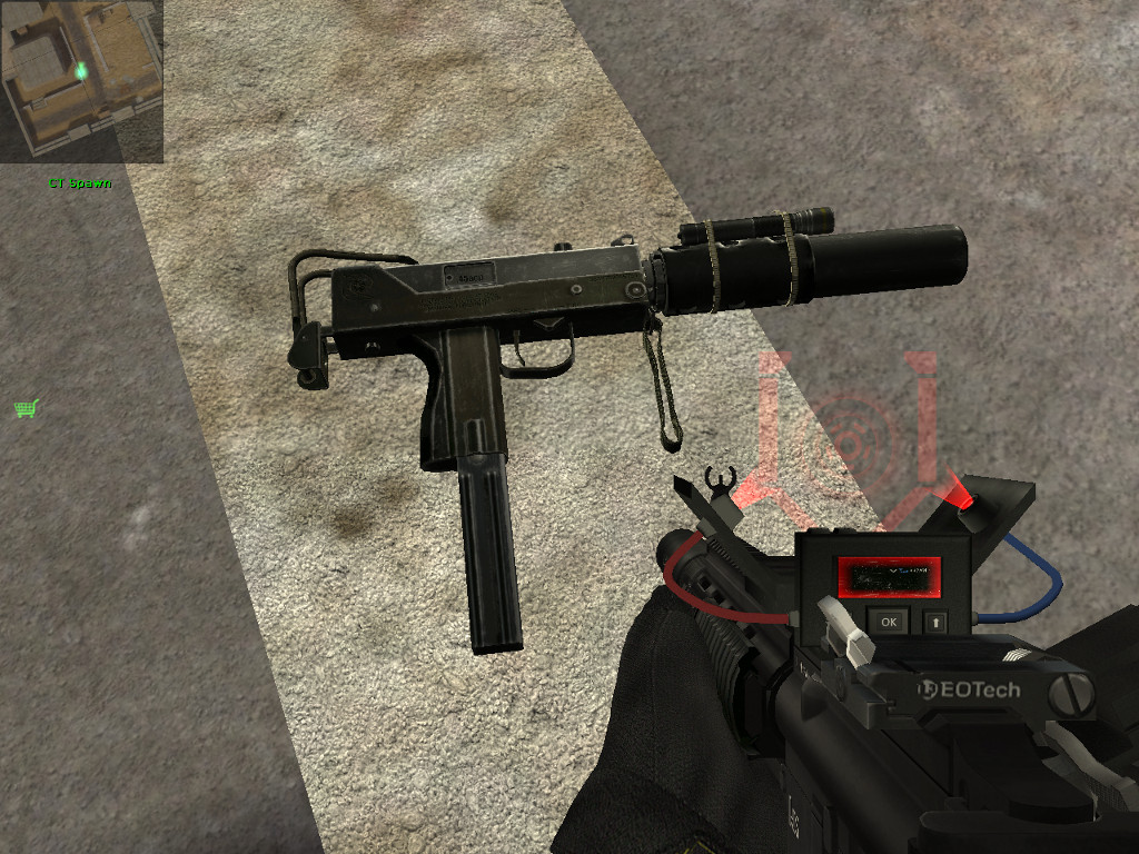 MAC10 L4D2 Style Mod for Counter-Strike 1.6 | CS1.6 Mods