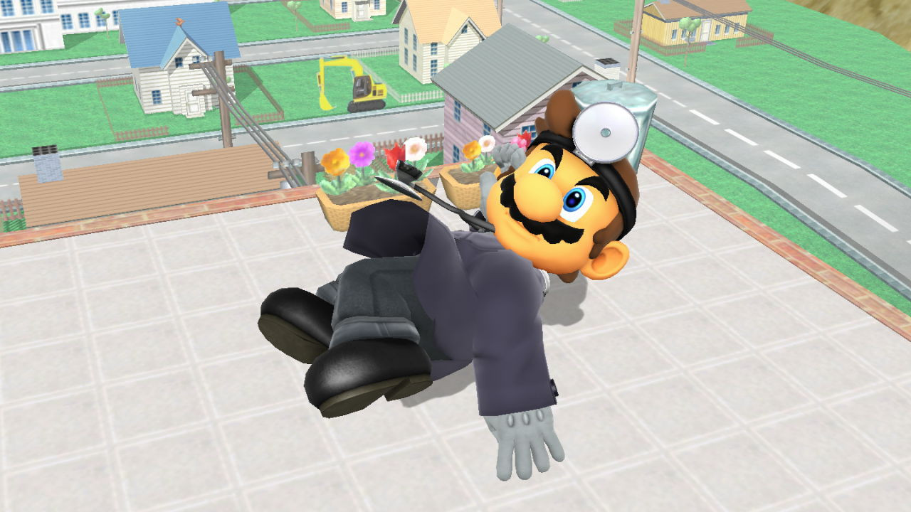 Black Dr. Mario - Melee Recolor Mod for Super Smash Bros. (Wii U ...