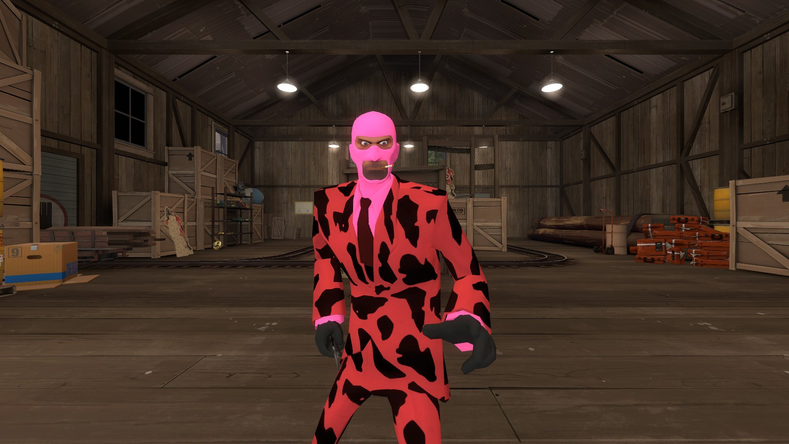 Cow-themed Spy [Team Fortress 2] [Mods]