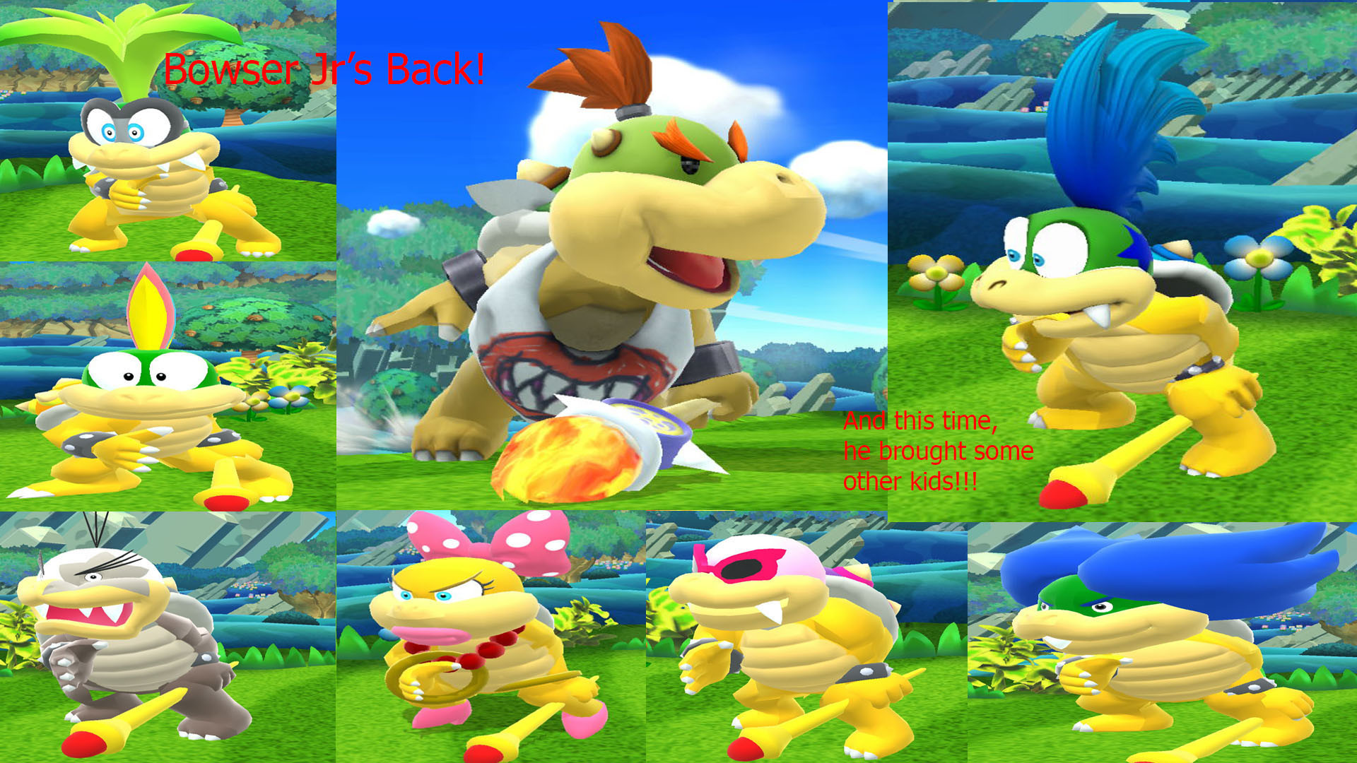 bowser jr & Co. over toon link v8.0 Mod for Super Smash Bros. (Wii U ...