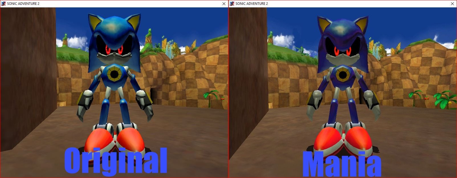 Mania Metal Sonic Mod for Sonic Adventure 2 | SA2 Mods