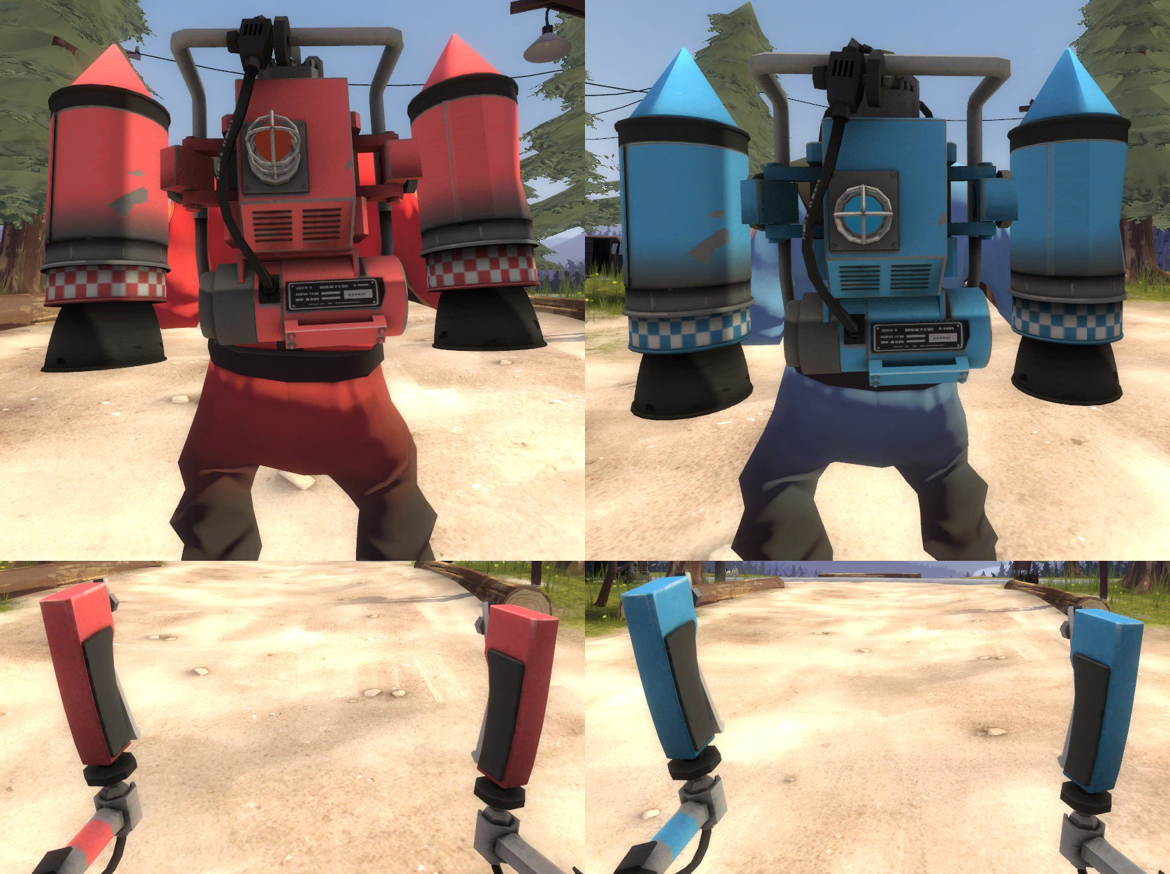 Team & Cream Thermal Thruster Mod for Team Fortress 2 | TF2 Mods