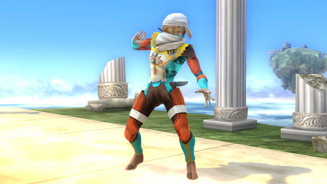 Sheik - Breath of the Wild Style Mod for Super Smash Bros. (Wii U ...