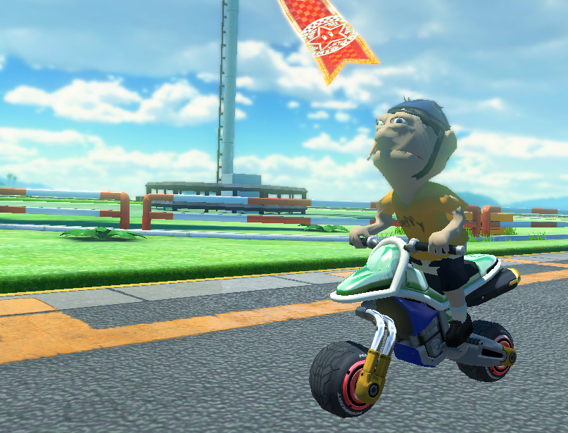 SuperMarioLogan's Jeffy over Luigi (UI Included) Mod for Mario Kart 8 ...