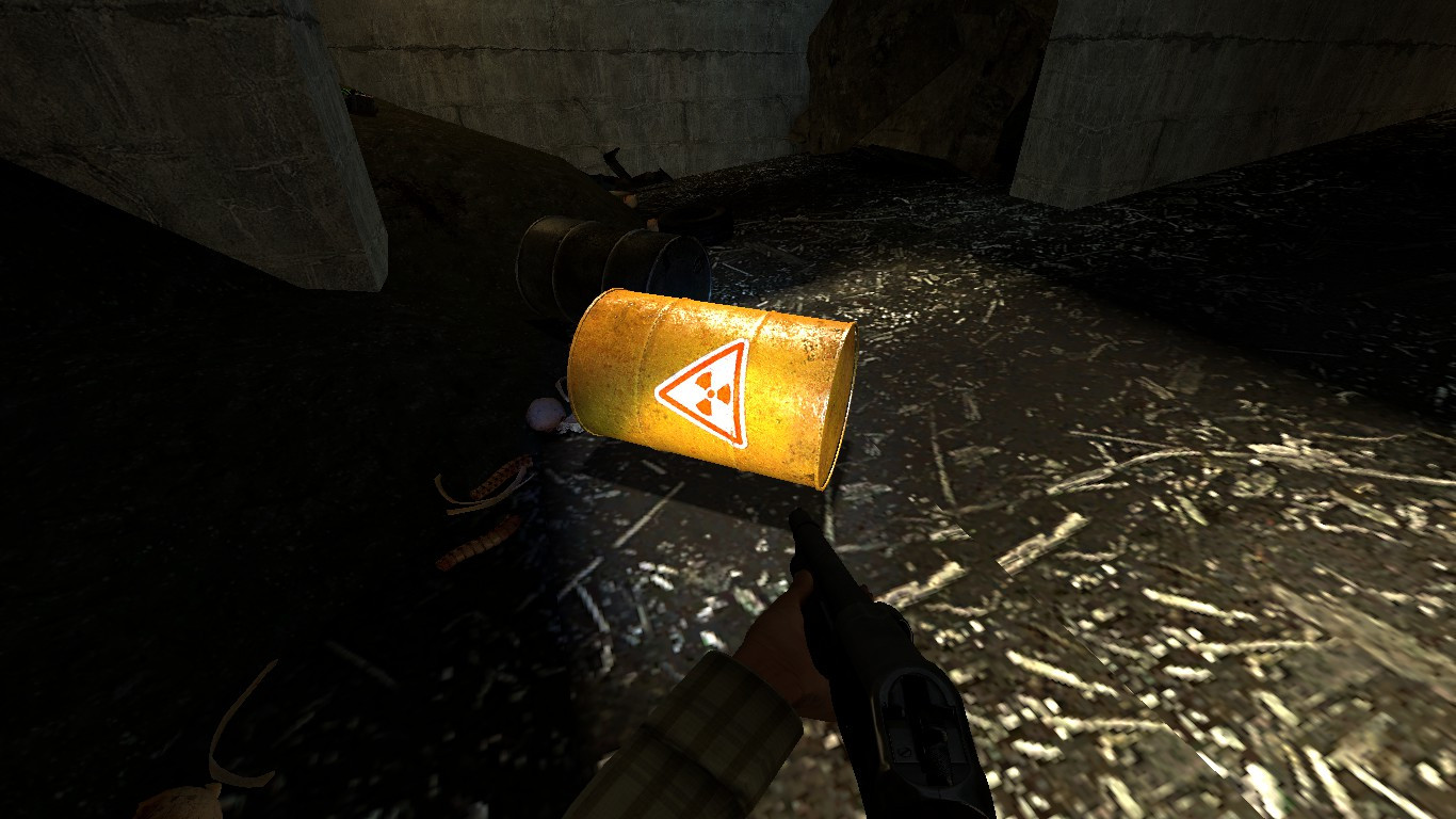 Barrels from Black Mesa Source [Half-Life 2] [Mods]