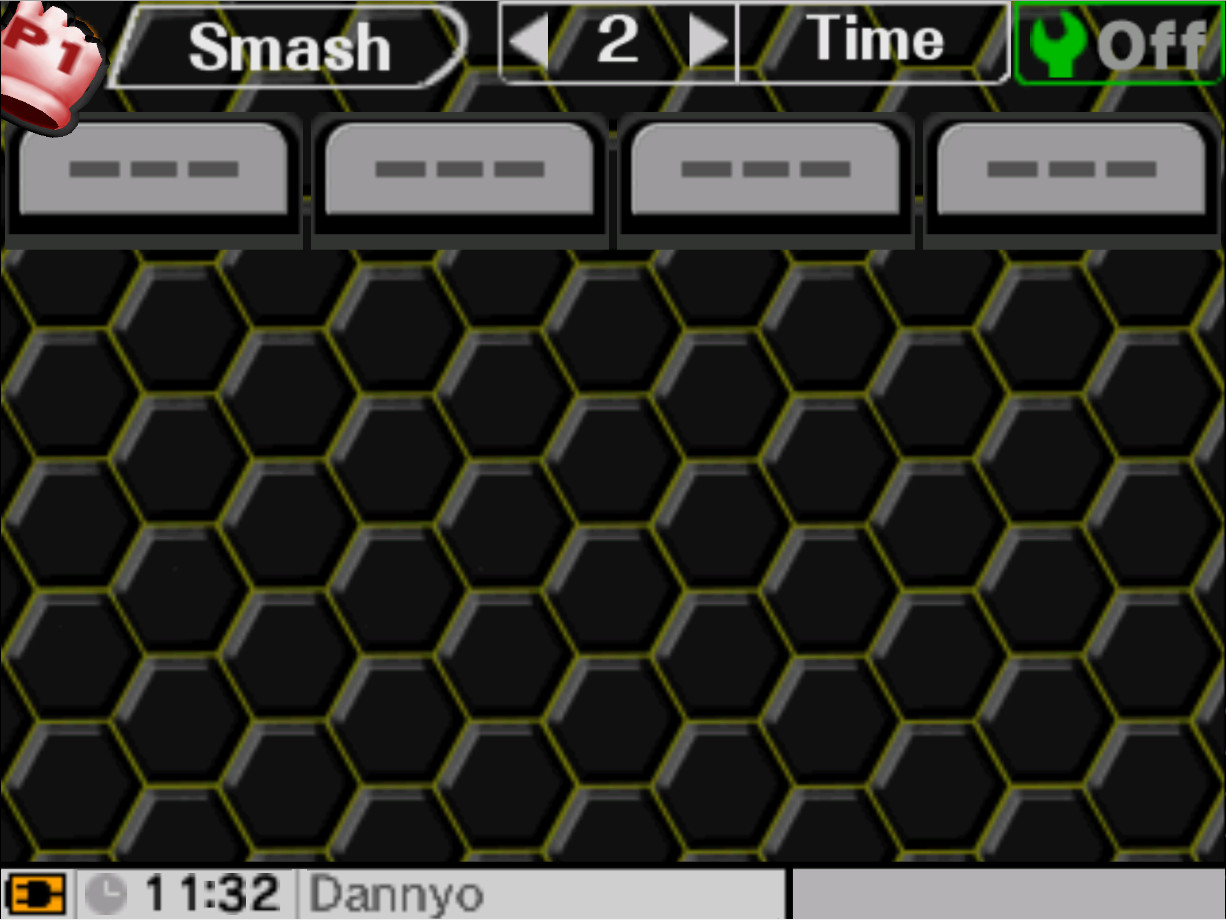 CSS Bottom Screen Hexagon BG (Multiple Recolors) Mod for Super Smash ...