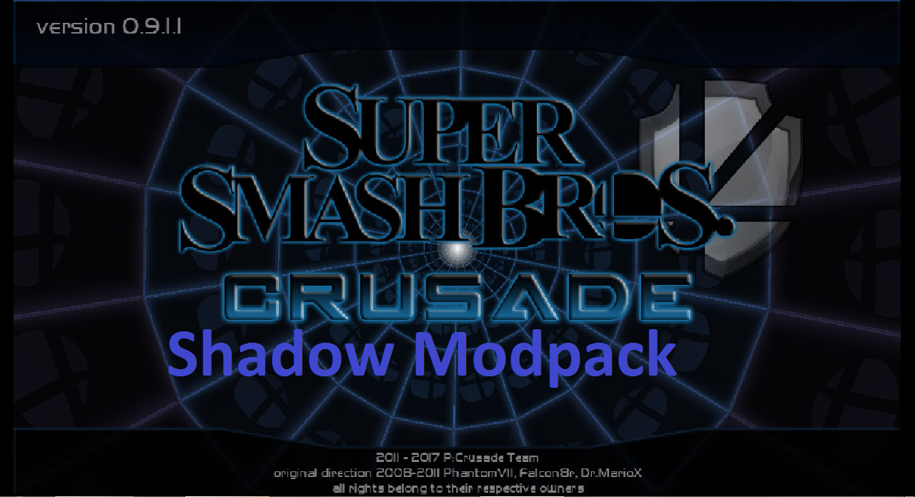 SSBC Shadow Pack Mod for Super Smash Bros. Crusade | SSBC Mods