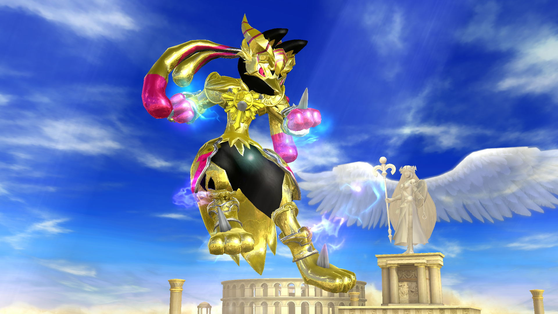 Royal Lucario Mod for Super Smash Bros. (Wii U) | SSB4U Mods