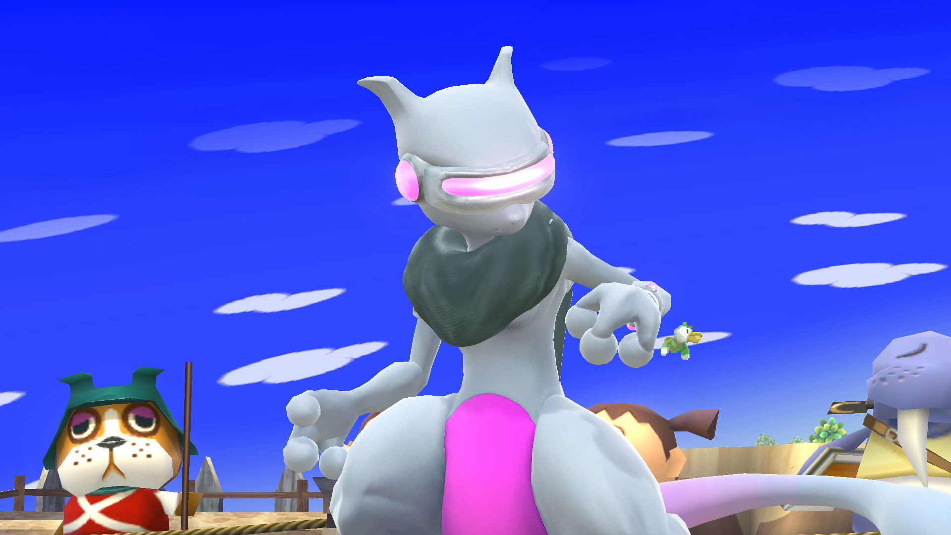 Deep Space Galactic Mewtwo [Super Smash Bros. (Wii U)] [Mods]