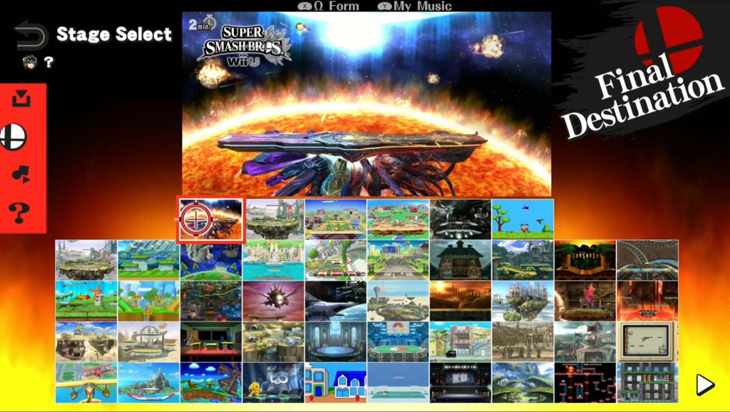 Redd's Stage Select Mod for Super Smash Bros. (Wii U) | SSB4U Mods