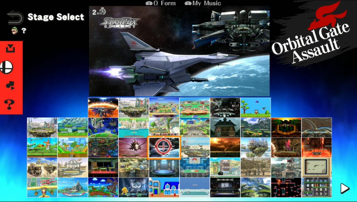 Redd's Stage Select Mod for Super Smash Bros. (Wii U) | SSB4U Mods