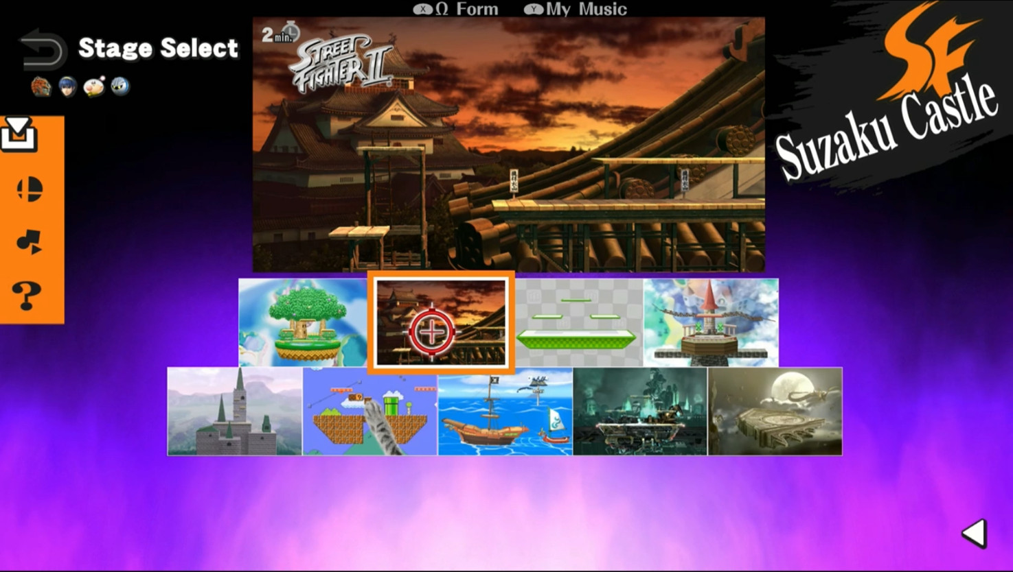 Redd's Stage Select Mod for Super Smash Bros. (Wii U) | SSB4U Mods