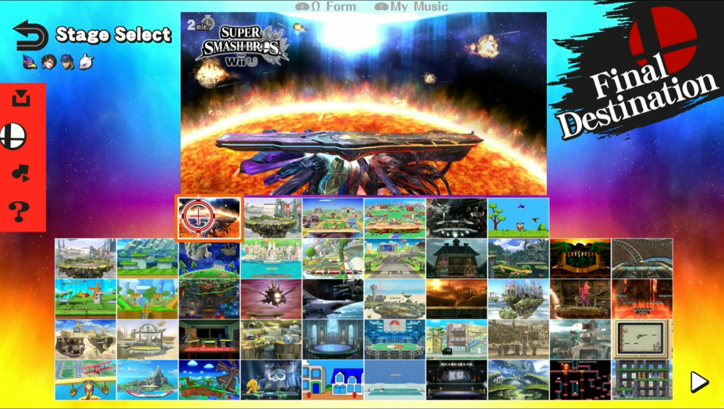 Redd's Stage Select Mod for Super Smash Bros. (Wii U) | SSB4U Mods