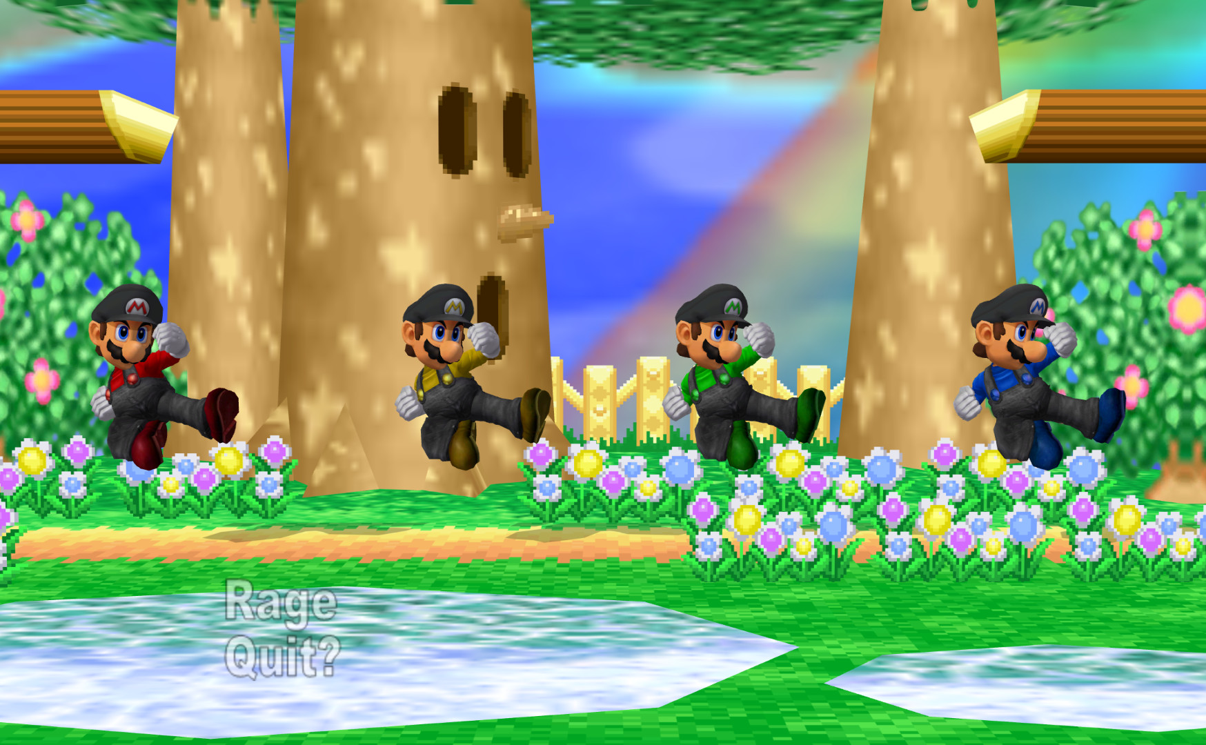 Flying Mario Color Pack [Super Smash Bros. Melee] [Mods]