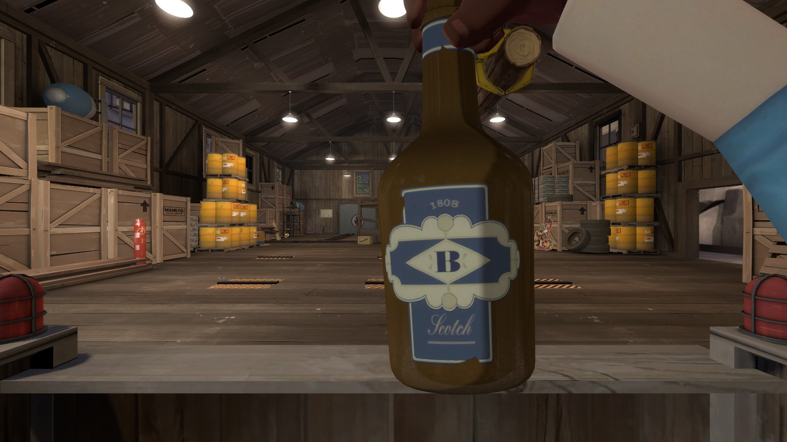 Team Colored Bottle + Mann Co. Beer Mod for Team Fortress 2 | TF2 Mods