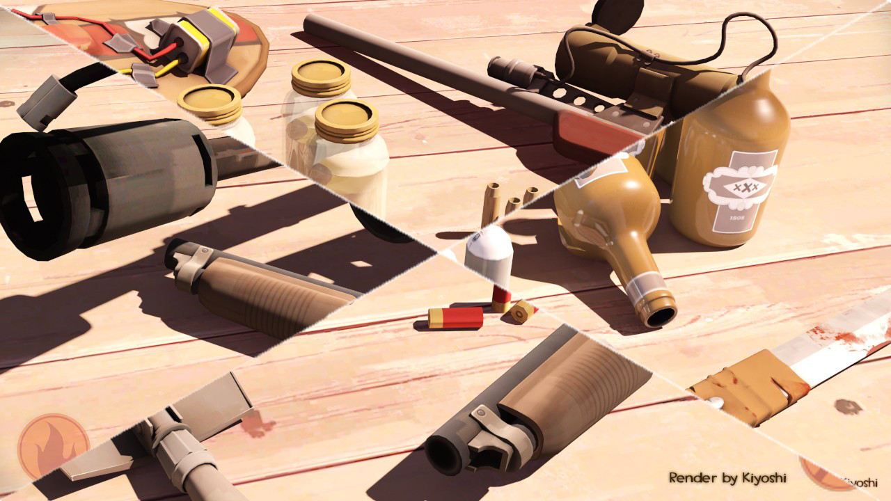 Kiyoshi's FP Animations 4-Packs Mod for Team Fortress 2 | TF2 Mods