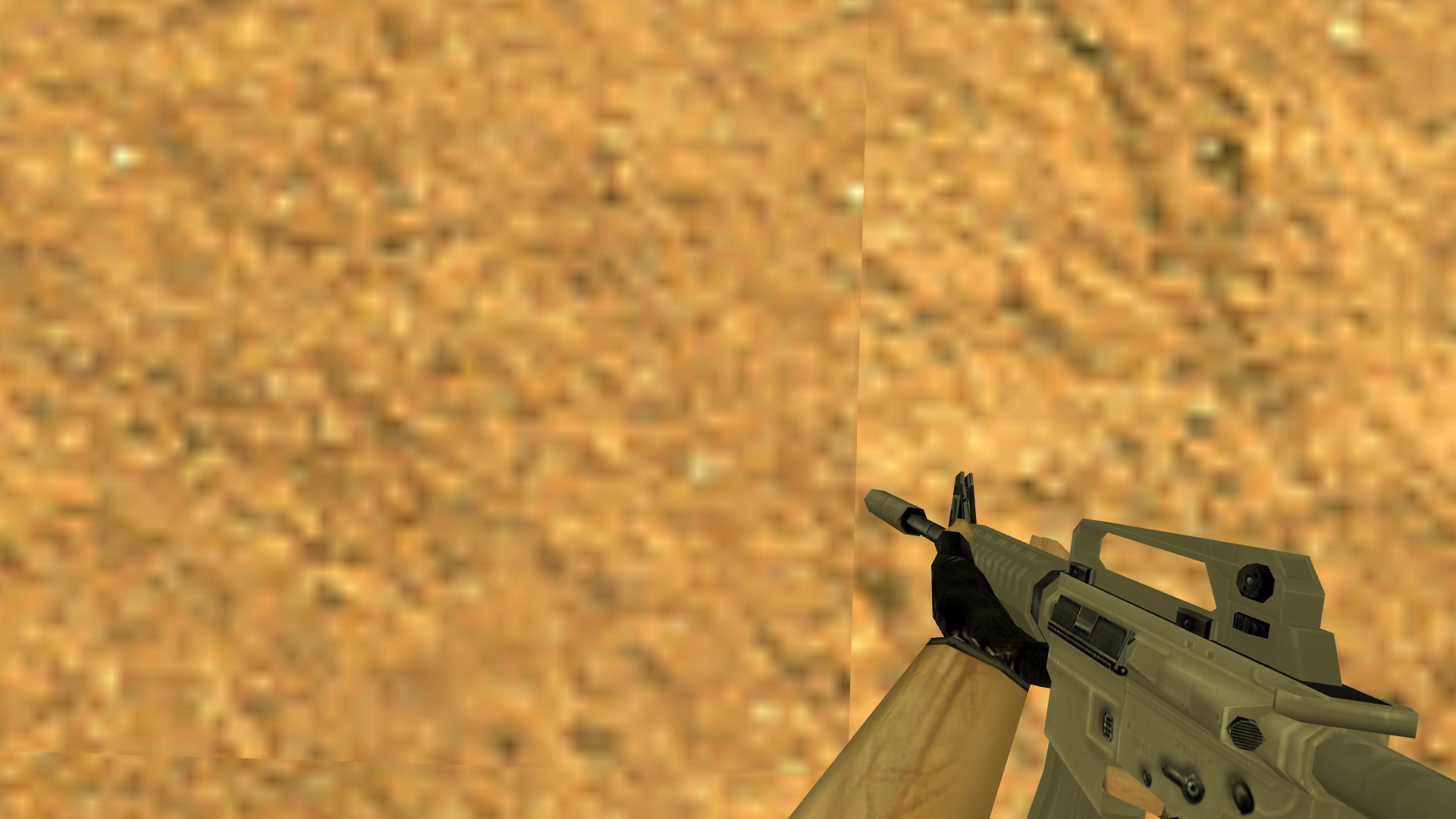 M4A1 Desert Tan Mod for Counter-Strike 1.6 | CS1.6 Mods