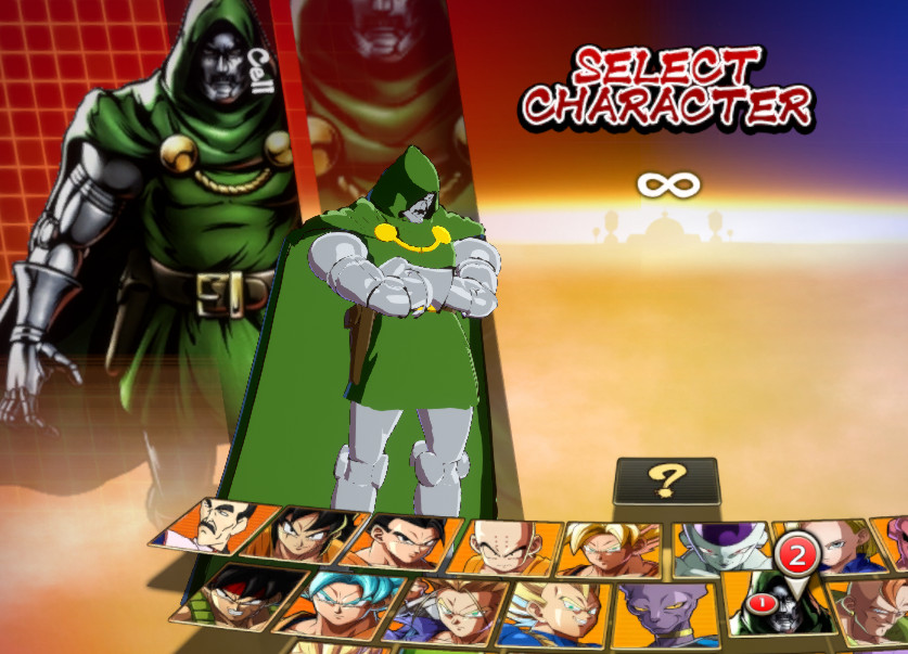 Doctor Doom Mod for Dragon Ball FighterZ | DB:FZ Mods