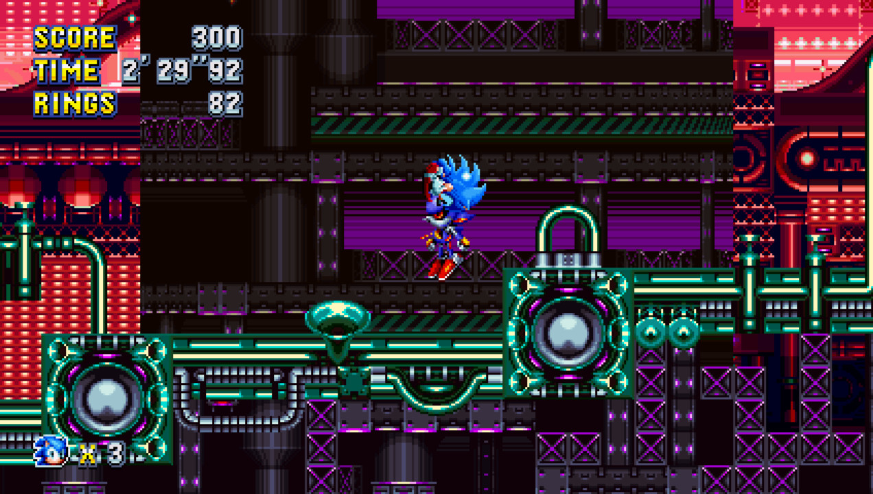 Stardust Speedway Zone Act 2: Encore Pallete Mod for Sonic Mania | SM Mods