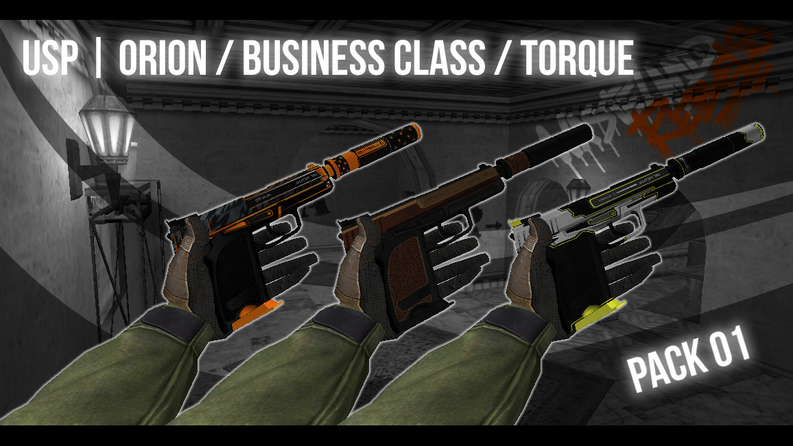 USP | Orion / Business Class / Torque [Counter-Strike 1.6] [Mods]