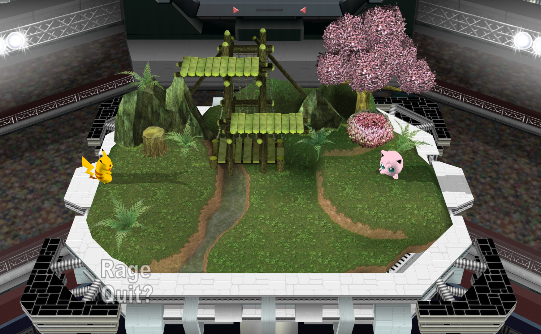 Stadium Spring Blossom Mod for Super Smash Bros. Melee | SSBM Mods