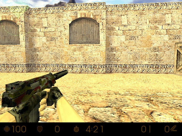 Camouflaged Tmp Mod for Counter-Strike 1.6 | CS1.6 Mods
