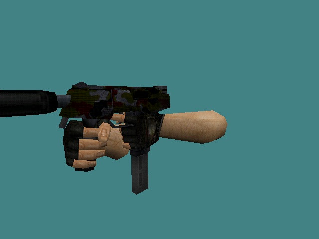 Camouflaged Tmp Mod for Counter-Strike 1.6 | CS1.6 Mods
