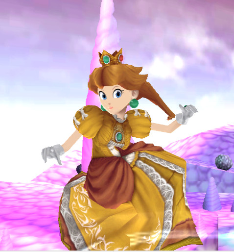 Ponytail Peach Updated Mod for Super Smash Bros. Brawl | Brawl Mods