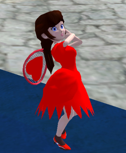 Ponytail Peach Updated Mod for Super Smash Bros. Brawl | Brawl Mods