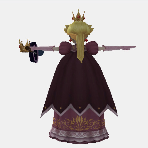 Ponytail Peach Updated Mod for Super Smash Bros. Brawl | Brawl Mods