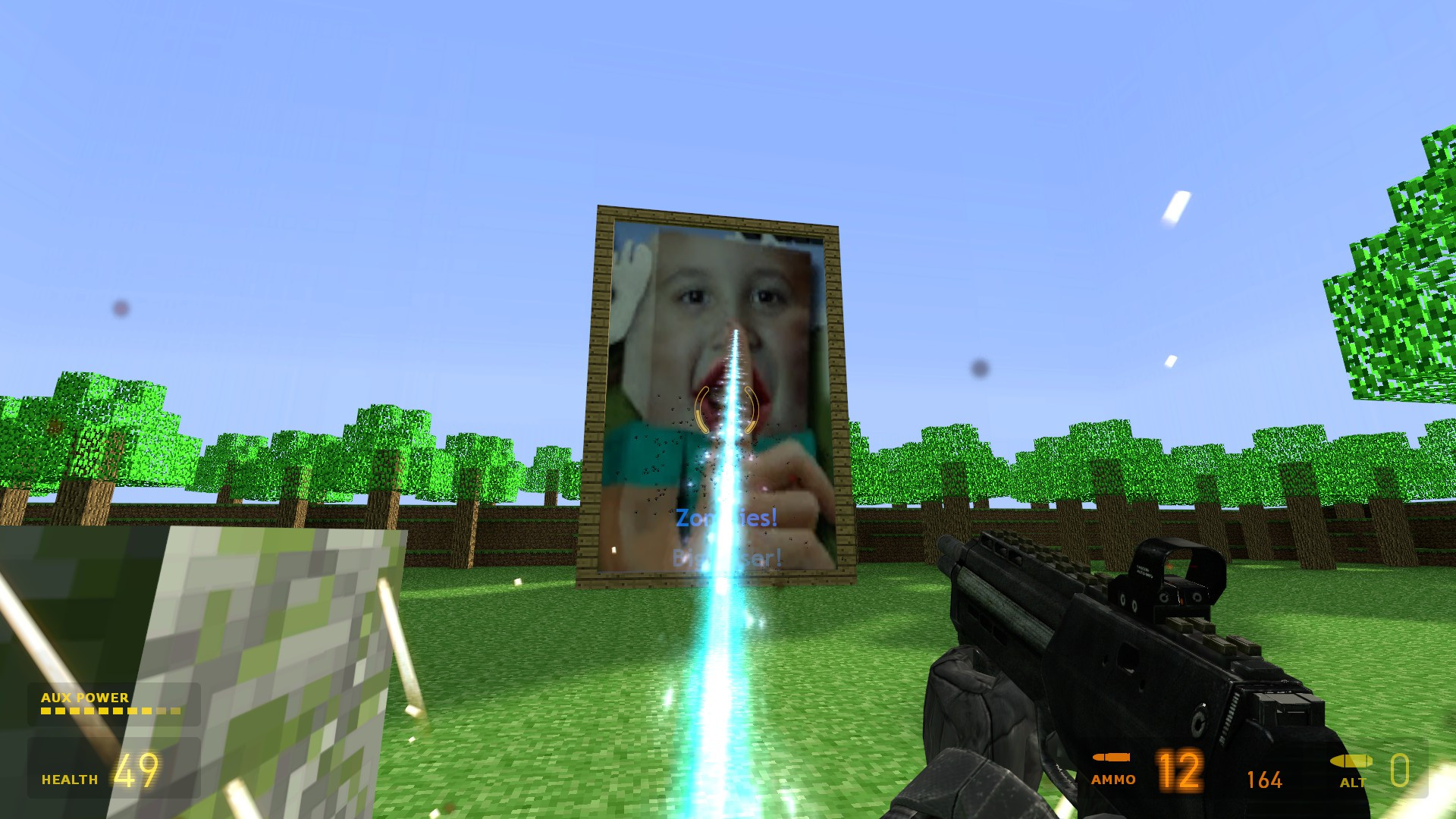 Minecraft Mike Fight (Version 2.0) Mod for Half-Life 2 | HL2 Mods