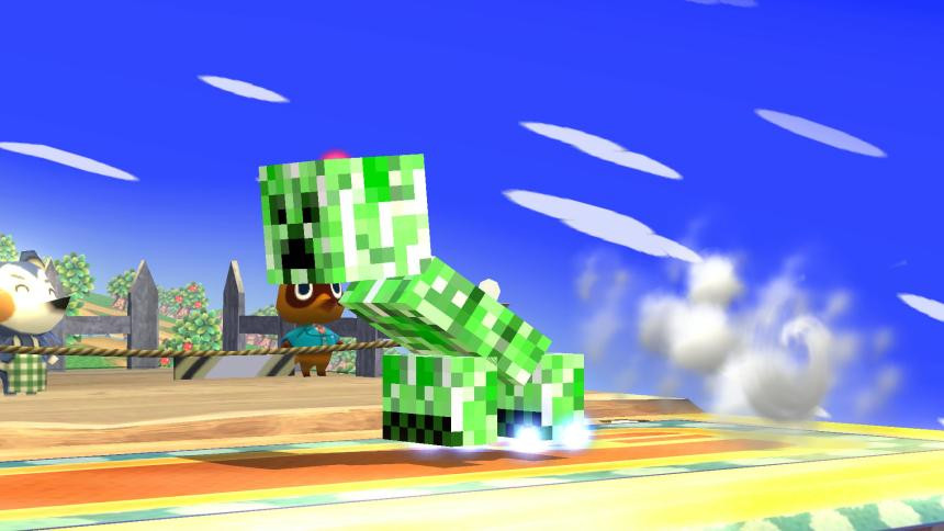 Creeper Mod for Super Smash Bros. (Wii U) | SSB4U Mods