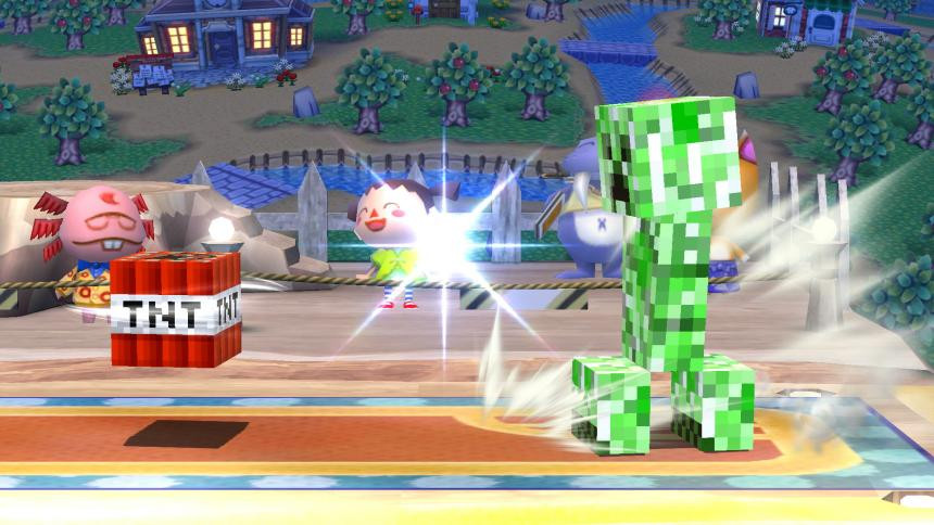 Creeper Mod for Super Smash Bros. (Wii U) | SSB4U Mods