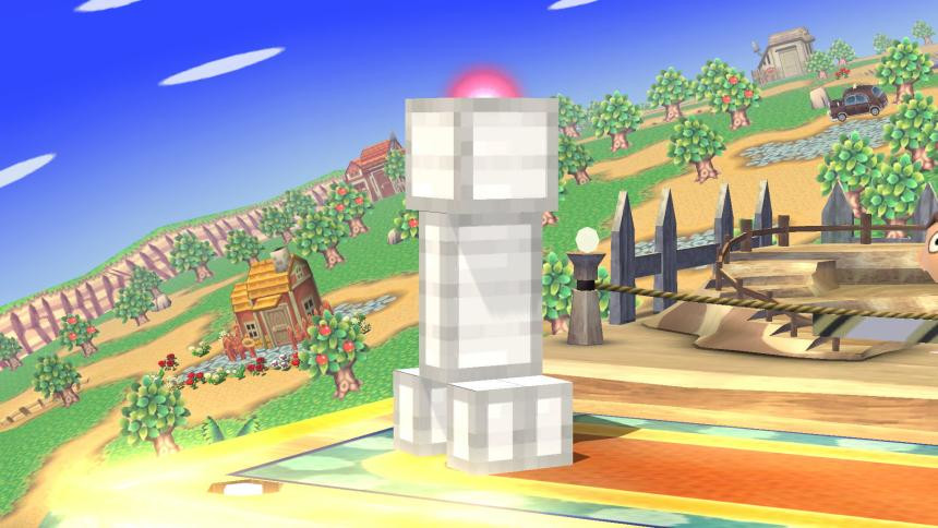 Creeper Mod for Super Smash Bros. (Wii U) | SSB4U Mods