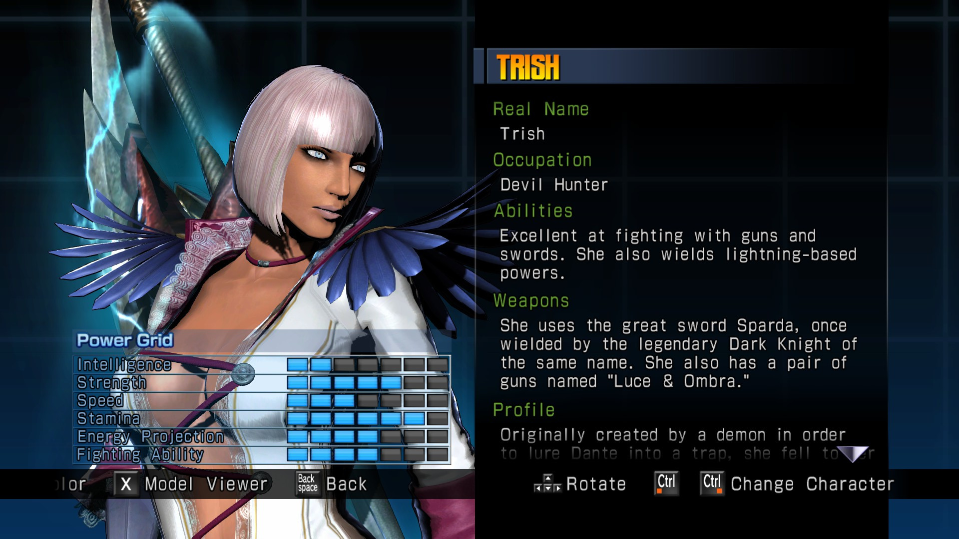 Gloria Recolor [Ultimate Marvel vs Capcom 3] [Mods]