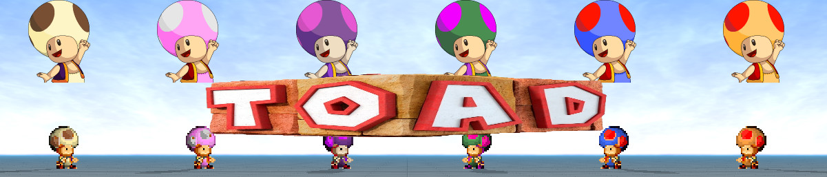 Toad - Costume Revamp [12] Mod for Super Smash Bros. Crusade | SSBC Mods