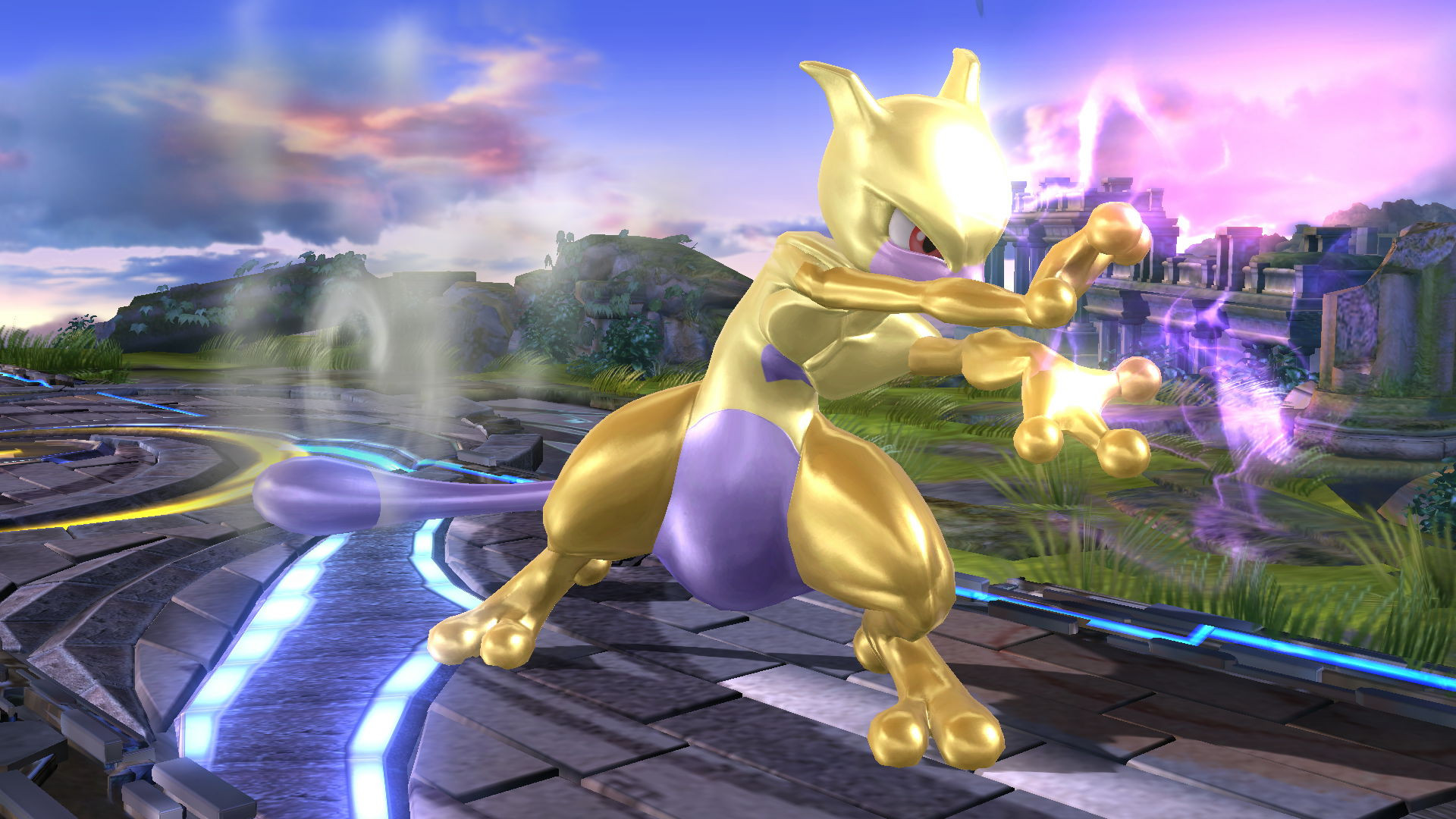 Golden Mewtwo Mod for Super Smash Bros. (Wii U) | SSB4U Mods