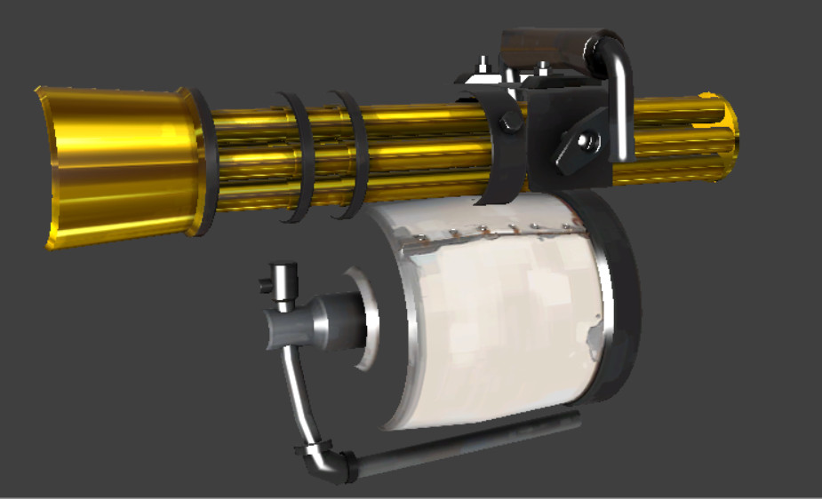 Big v_model Minigun Viewmodel [Obsolete] Mod for Team Fortress 2 | TF2 Mods