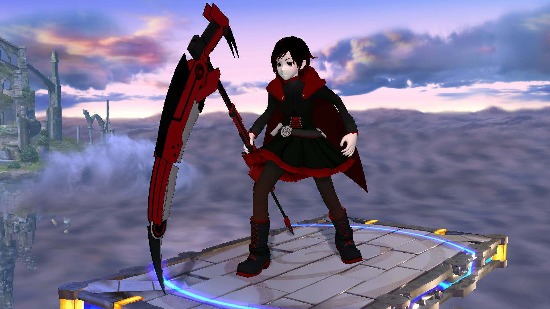 Ruby Rose (RWBY) Mod for Super Smash Bros. (Wii U) | SSB4U Mods