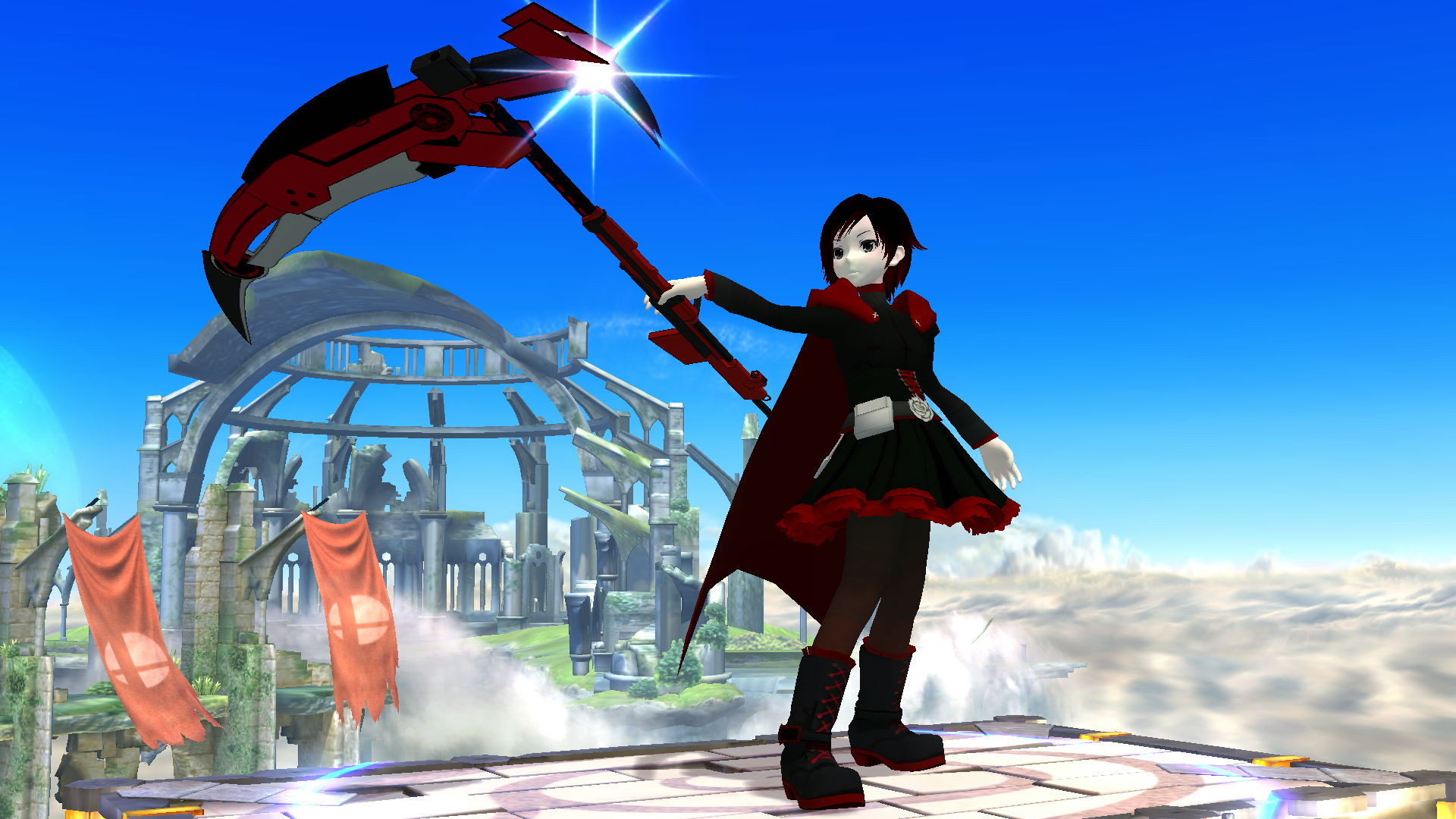 Ruby Rose (RWBY) Mod for Super Smash Bros. (Wii U) | SSB4U Mods