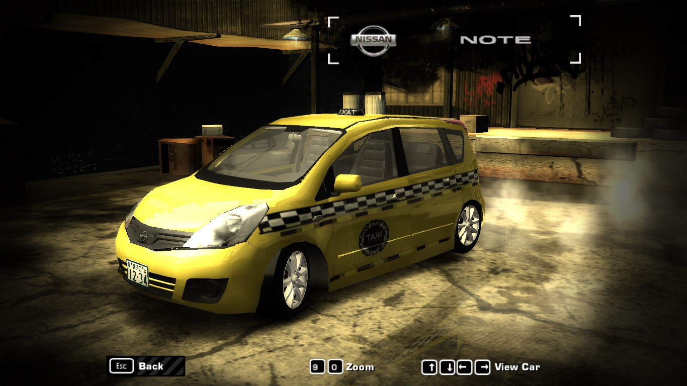 Nissan Note V2 [Need for Speed: Most Wanted (2005)] [Mods]
