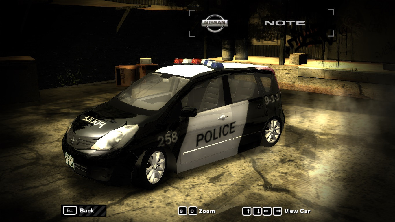 Nissan Note V2 [Need for Speed: Most Wanted (2005)] [Mods]