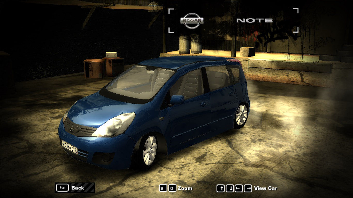 Nissan Note V2 [Need for Speed: Most Wanted (2005)] [Mods]